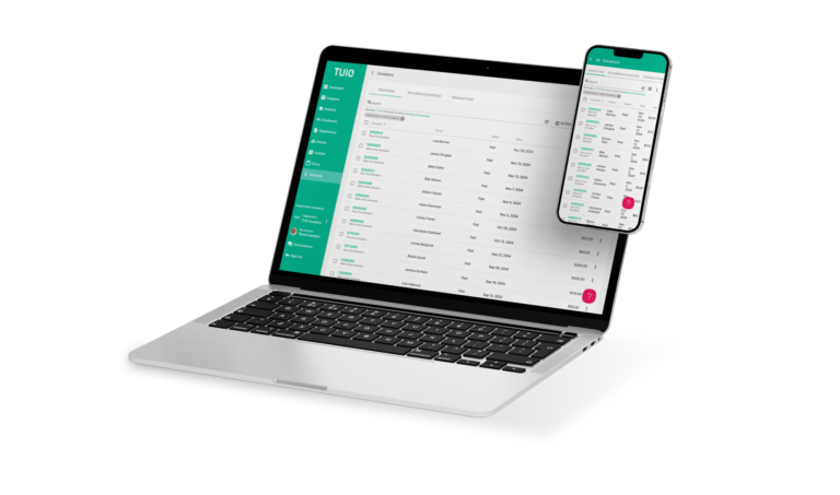 TUIO Child Care Billing Software for Centers